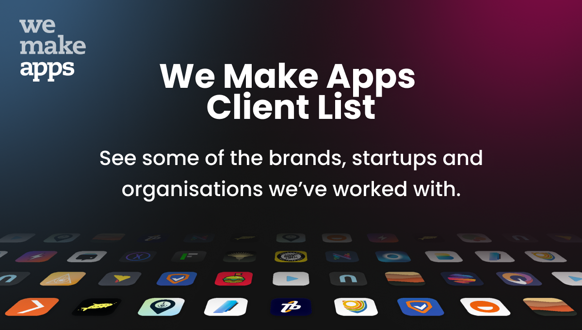 Clients of We Make Apps