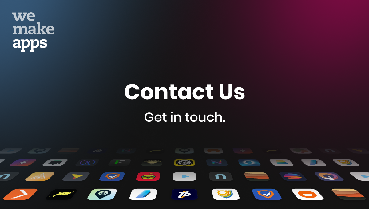 Contact We Make Apps